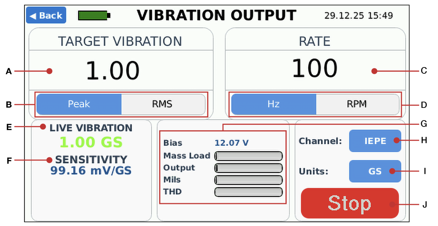 Portable Vibration Calibrator - Agate Technology